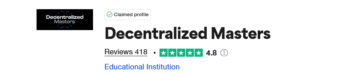 Decentralized Masters Review (2025): Legit DeFi Education?